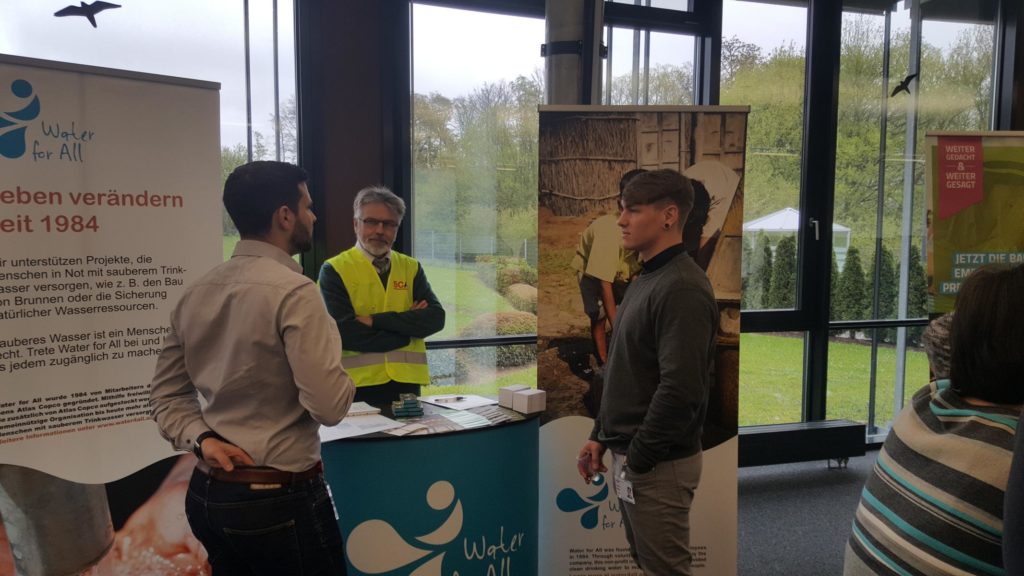 Water for All am Safety Day bei SCA | Water for All Deutschland e. V.